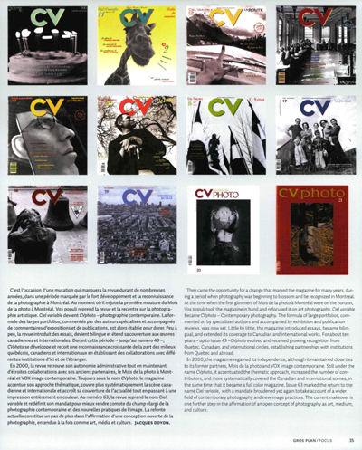 TWENTY YEARS OF CIEL VARIABLE: Twenty Years of Photography - Jacques ...