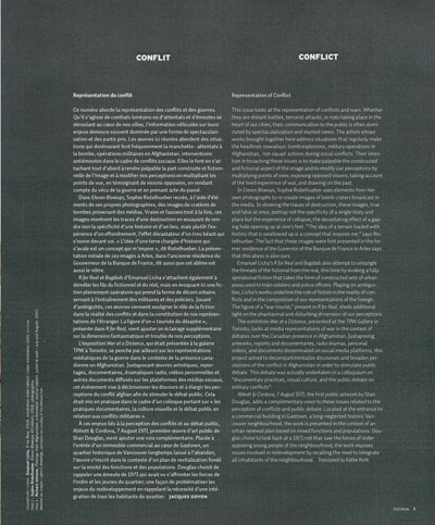 Representation of conflict – Ciel variable Magazine