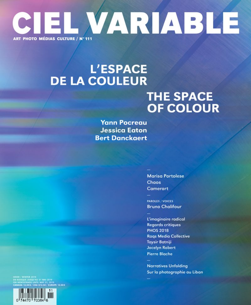 Ciel variable 111 - THE SPACE OF COLOUR – Ciel variable Magazine
