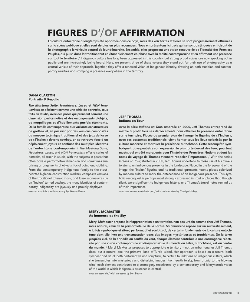 Figures of Affirmation – Ciel variable Magazine